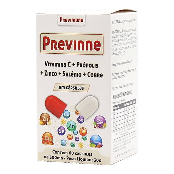 PREVINE imunidade 500mg 60caps - AROMA BEM ESTAR | Shopee Brasil