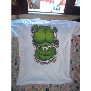Camisa Hulk Rasgada | Shopee Brasil
