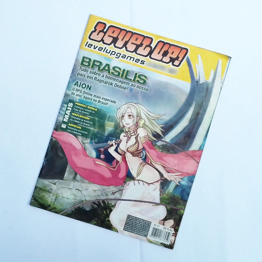 Revista Level Up N°17 Ragnarok Online Brasilis. Com poster. Em bom ...