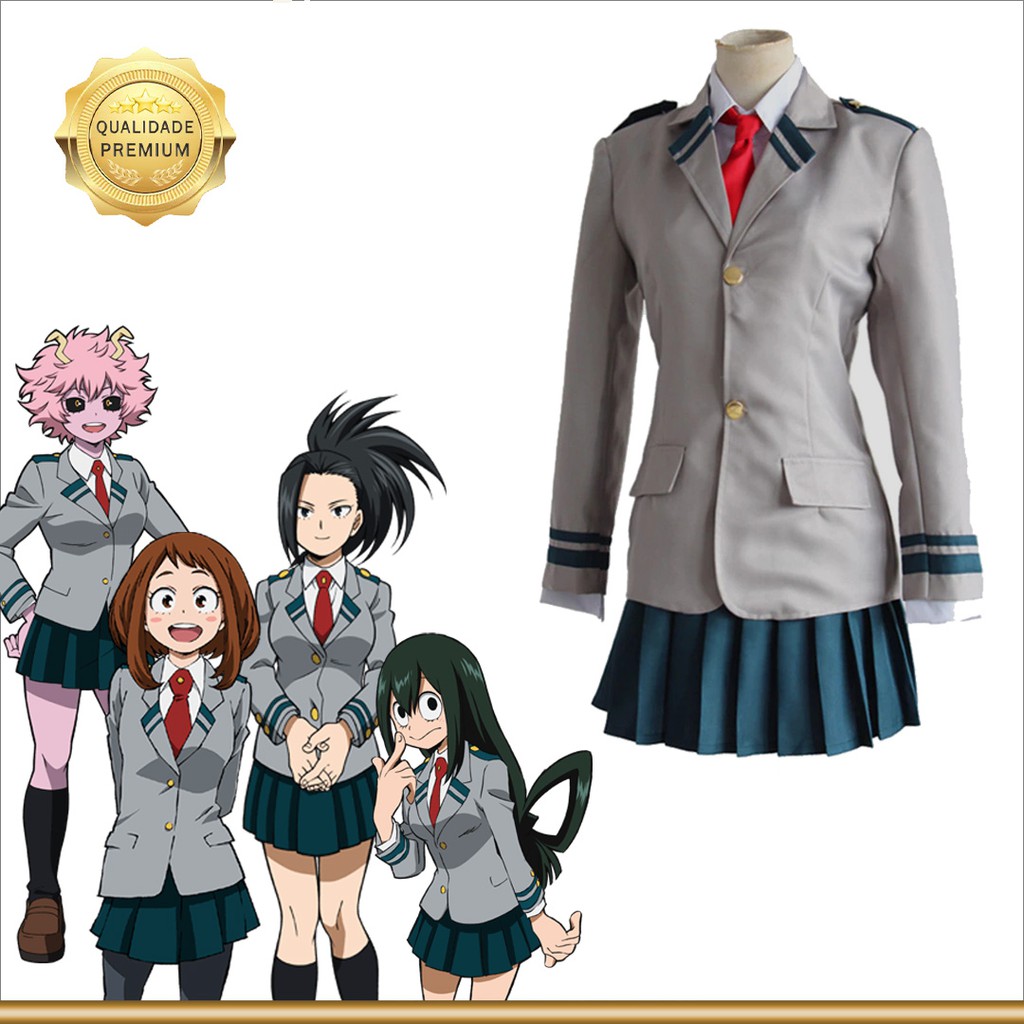My Hero Academia Camiseta De Himiko Toga Para Mujer Traje De Cosplay Boku No Hero Academia