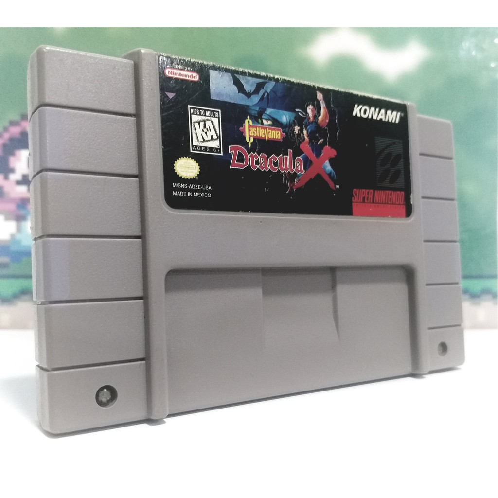 [Cartucho/Fita] Original - Jogo Castlevania: Dracula X - Compatível com ...