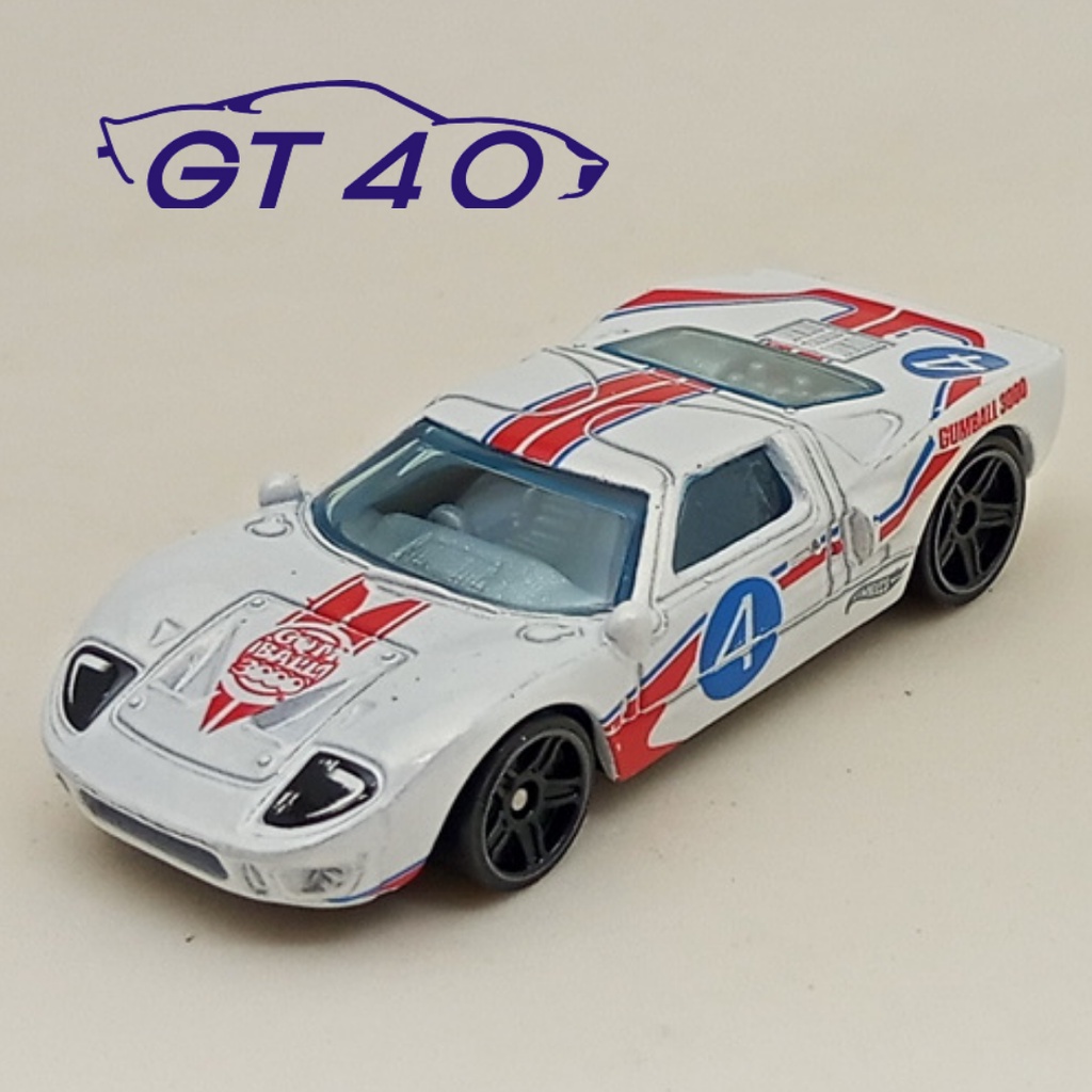 *Hot wheels Ford GT-40 - NOVO - LACRADO | Shopee Brasil