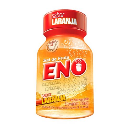 Sal de Fruta Eno - Pote de 100g - Sabor Laranja | Shopee Brasil