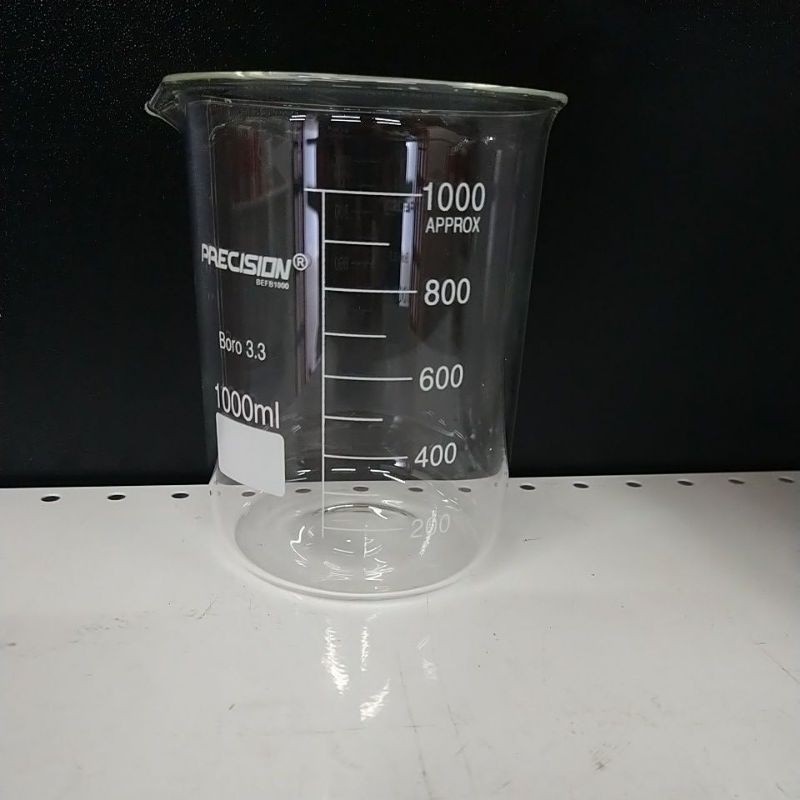 Copo Becker de vidro 1000 ml | Shopee Brasil