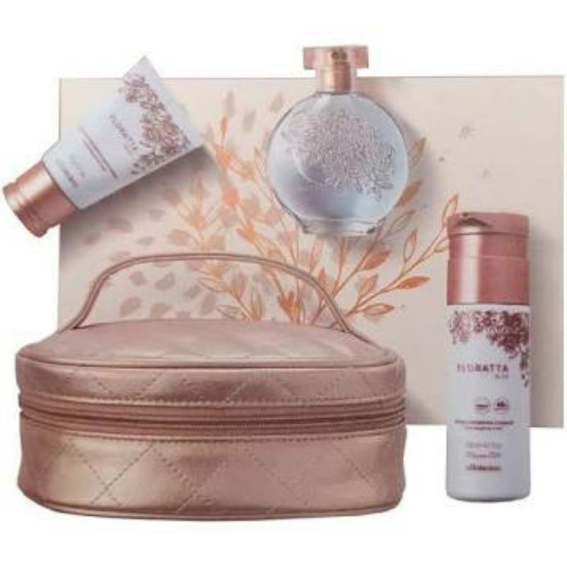 Kit Presente perfume Floratta Blue (4 itens) | Shopee Brasil