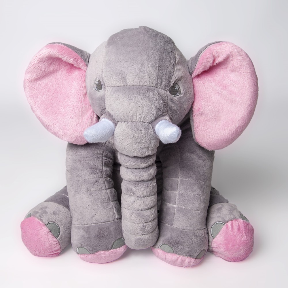 Almofada Elefante Travesseiro Pelúcia Cinza Com Rosa 60cm | Shopee Brasil Almofada Elefante Travesseiro Pelúcia Cinza Com Rosa 60cm | Shopee Brasil