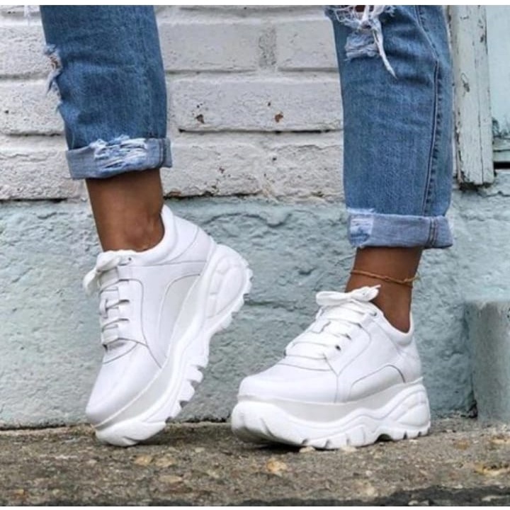 tenis feminino buffalo plataforma blogueira feminino barato | Shopee Brasil