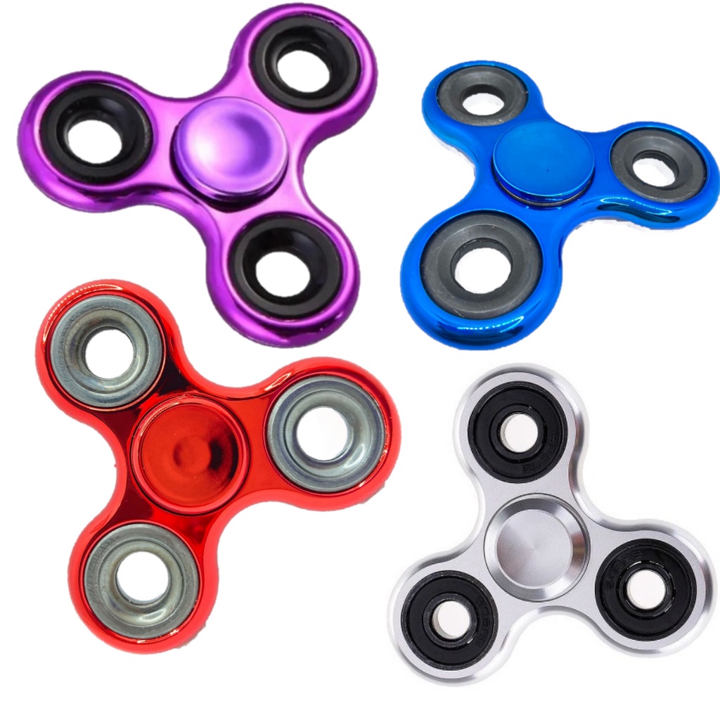 fidget toys - Hand Spinner Metalizado - Brinquedos - Diversas Cores ...