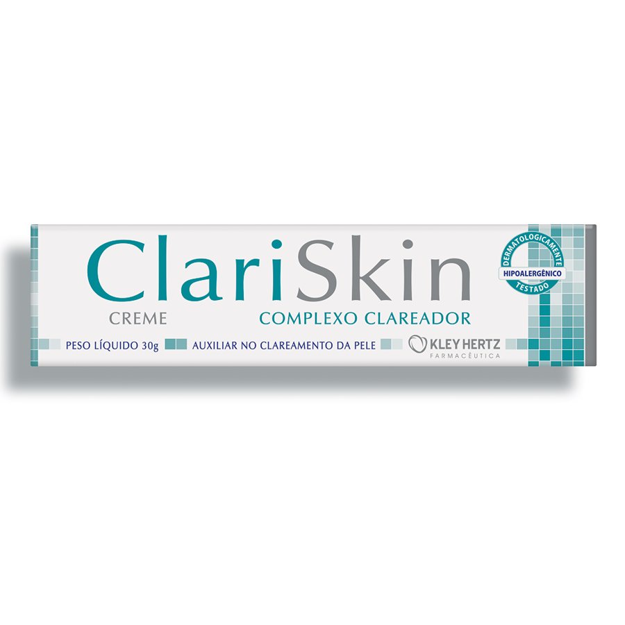Creme Clareador de Pele Clariskin 30g Complexo Clareador | Shopee Brasil