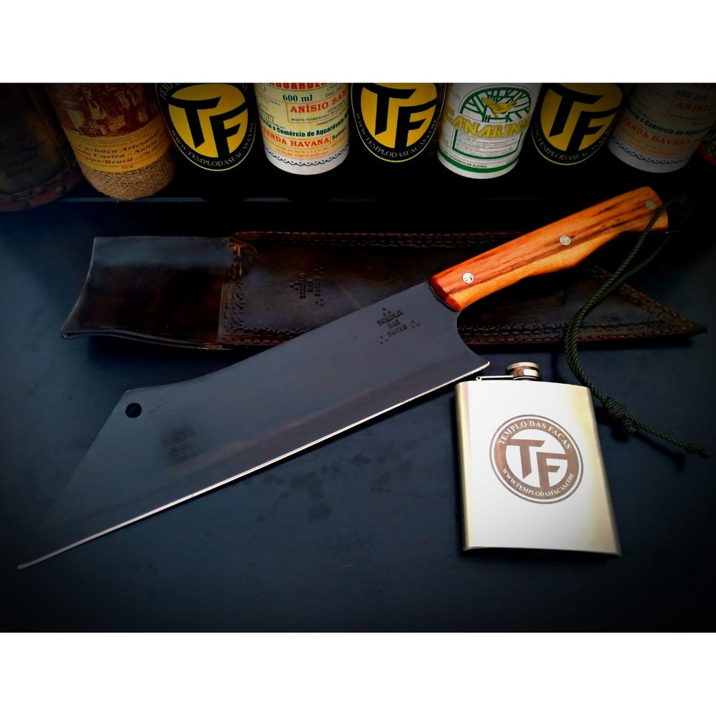 Faca artesanal templo das facas modelo tier boar 13 polegadas | Shopee ...