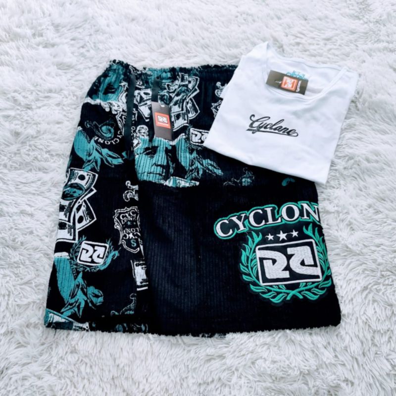 Kit Bermuda Cyclone + Camiseta Cyclone | Shopee Brasil