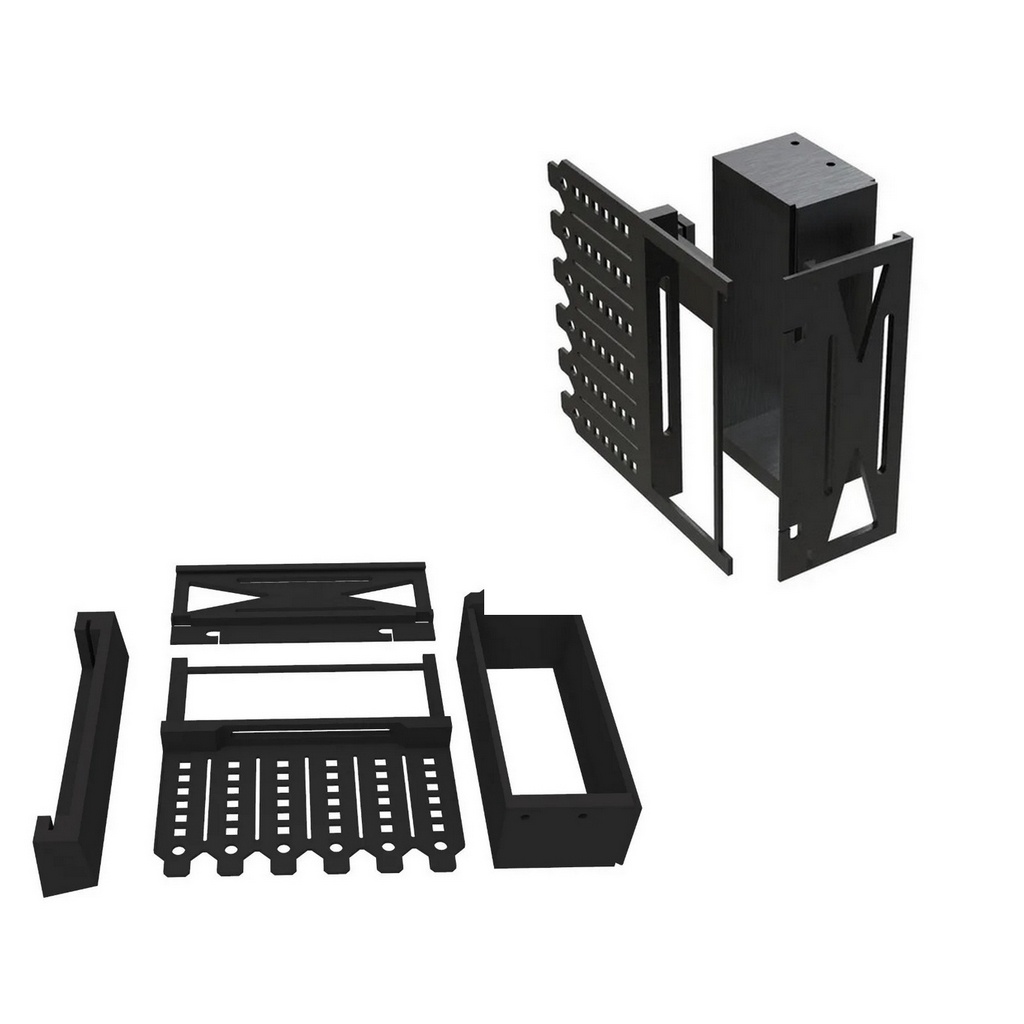 Suporte Placa De Vídeo Gpu Vertical Universal Gabinete | Shopee Brasil