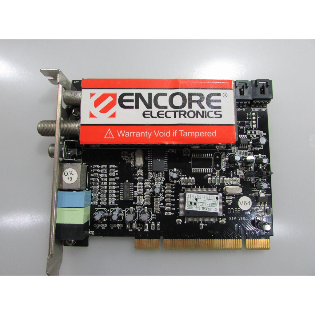 placa de captura tv analogica encore ENL tv-fm | Shopee Brasil