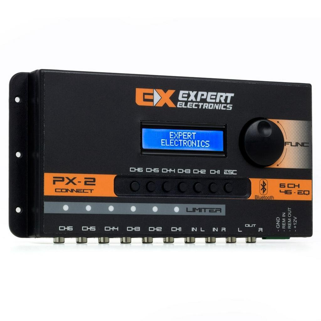 Processador de Audio Expert Electronics PX2 Connect Bluetooth 6 Vias ...