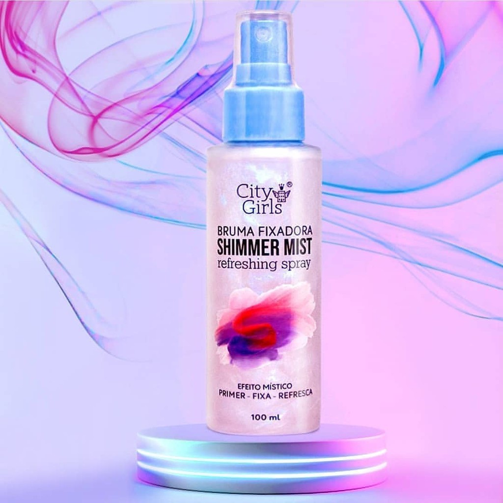 Bruma Fixadora Shimmer Mist City Girls | Shopee Brasil