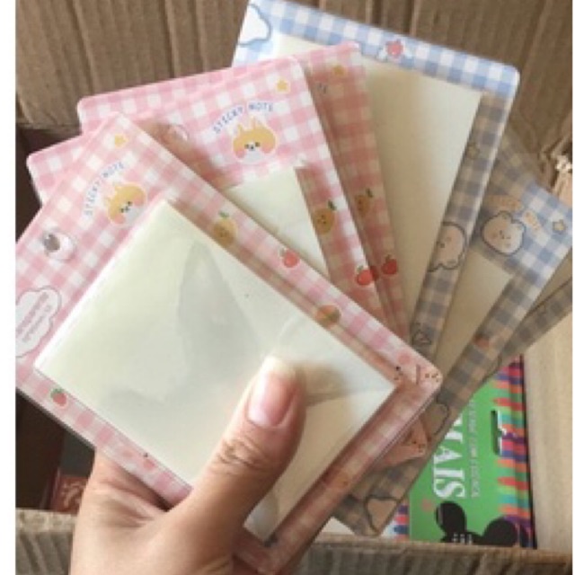 Post it Transparente Bloco adesivo transparente notas adesivas ...