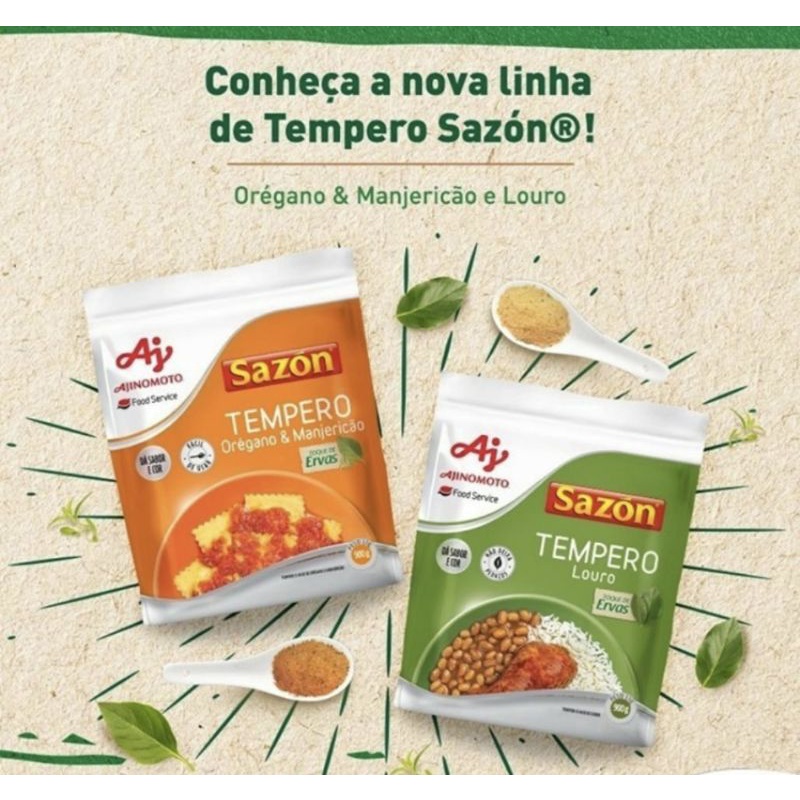 NOVOS Tempero Sazon Profissional 900gr | Shopee Brasil