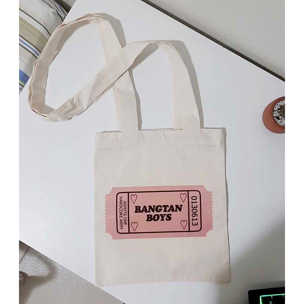 Ecobag Kpop | Shopee Brasil