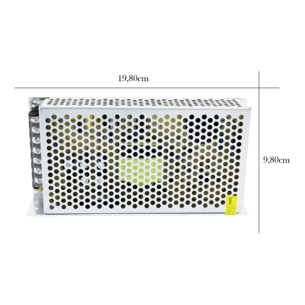 Fonte Chaveada Colmeia Bivolt 15a 12v 180w Cftv Led Som Automotivo | Shopee Brasil