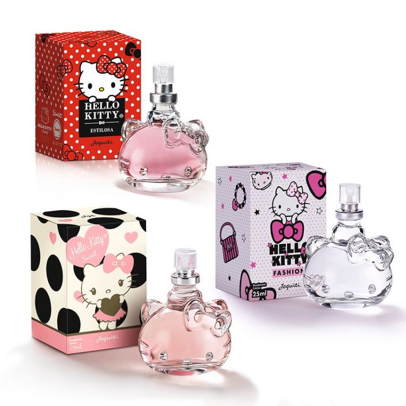 Colônia infantil Hello Kitty 25ml - Jequiti. À Escolher: | Shopee Brasil