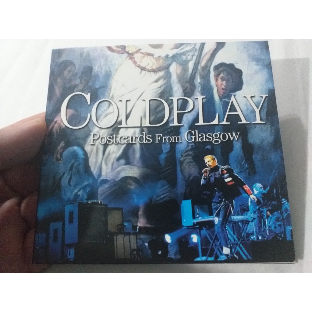 Coldplay CD Postcards from Glasgow Importado Raro | Shopee Brasil