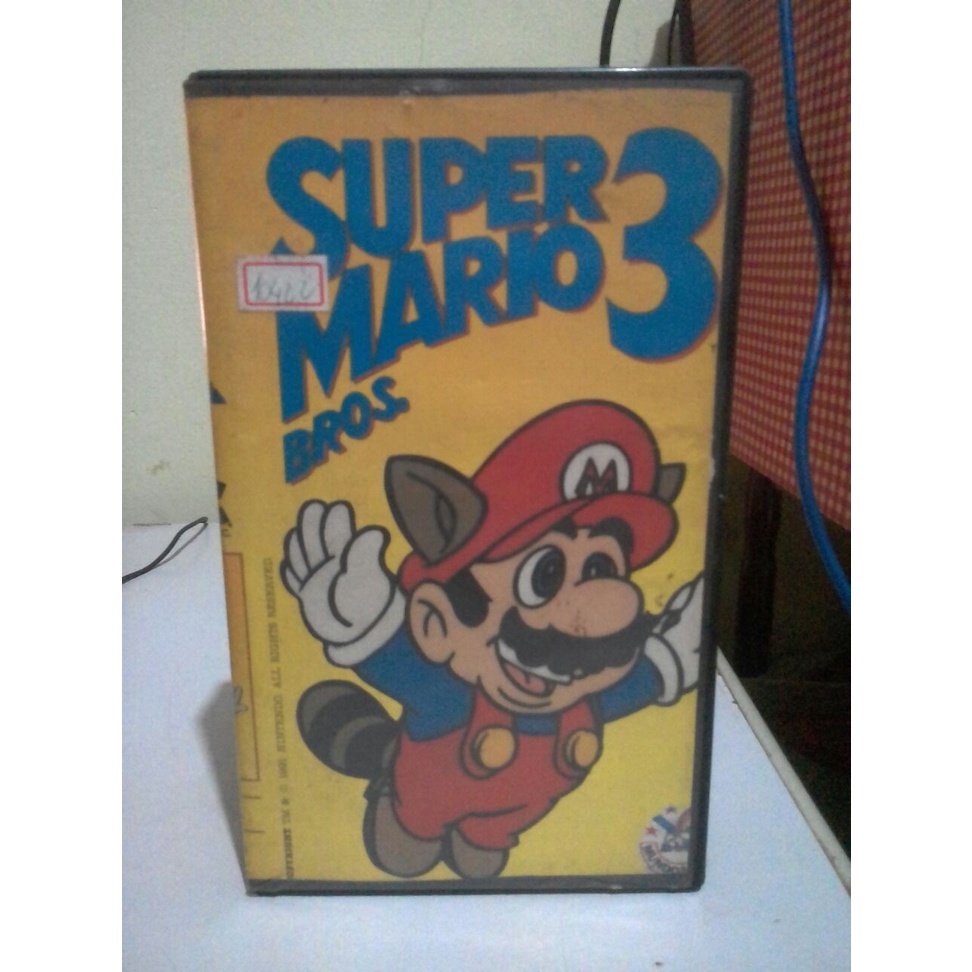 VHS ORIGINAL - SUPER MARIO BROS 3 - DUBLADO - DESENHO ANIMADO | Shopee ...