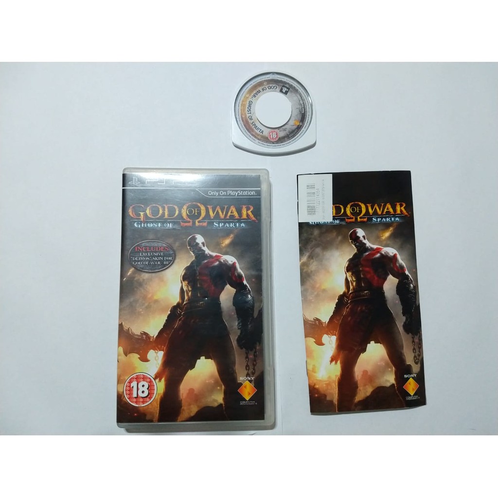 Jogo PsP - God Of War: Ghost Of Sparta - Escorrega o Preço