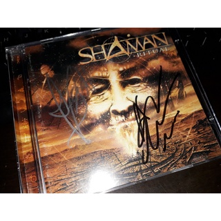 Cd Shaman Ritual - Autografado Por Andre Matos E Hugo Mariutti - Angra ...