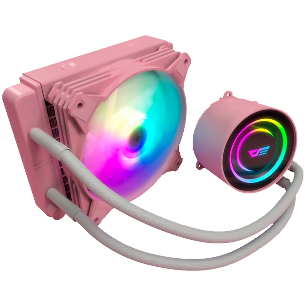 Water Cooler para CPU DarkFlash Twister DX120 - 2400 RPM - Para Intel e ...