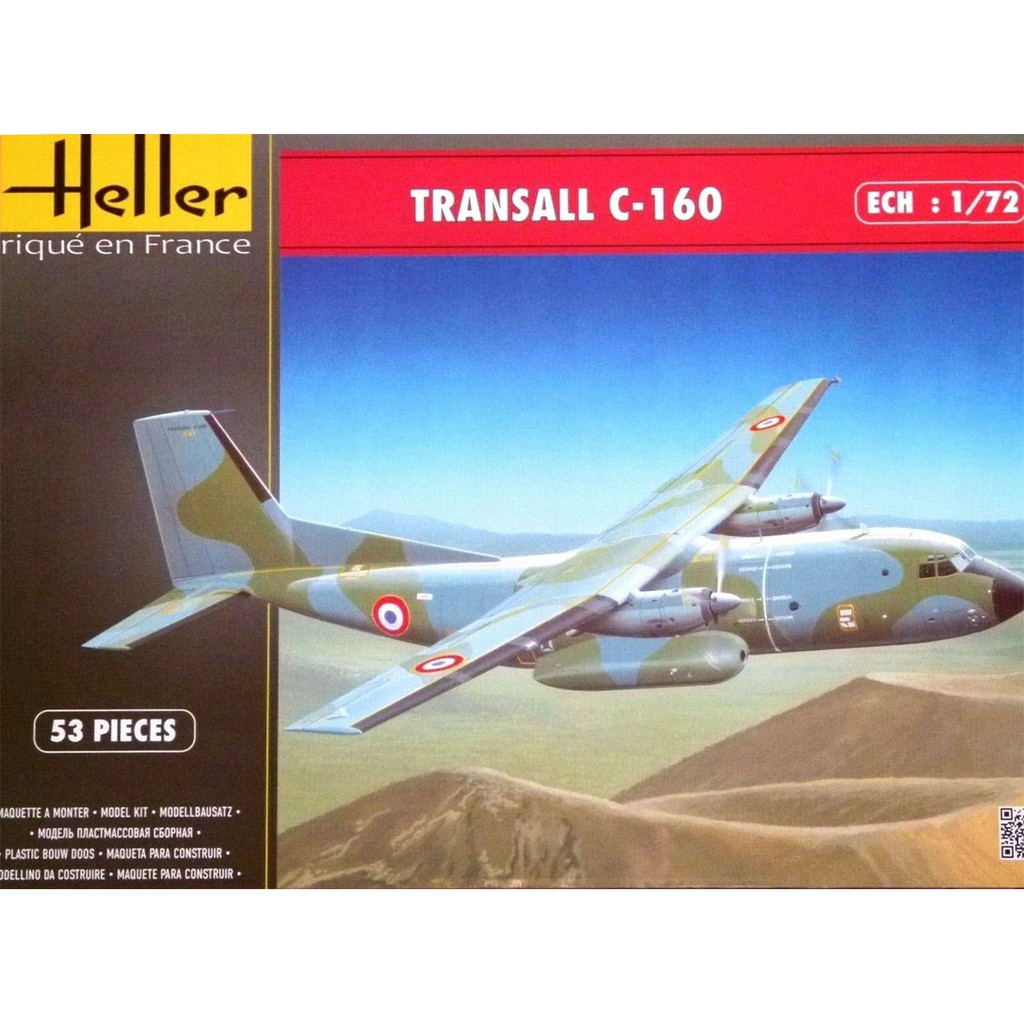 Transall C-160 - 1/72 - Heller 80353 | Shopee Brasil