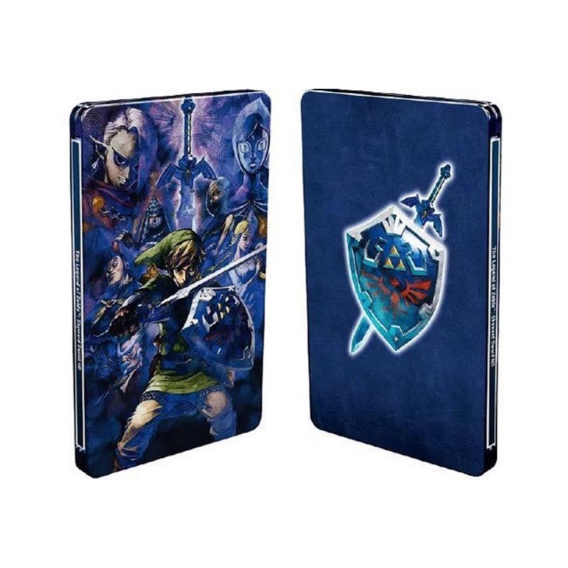 Steelbook Capa Metálica Oficial Jogo Zelda Skyward Sword de Nintendo ...