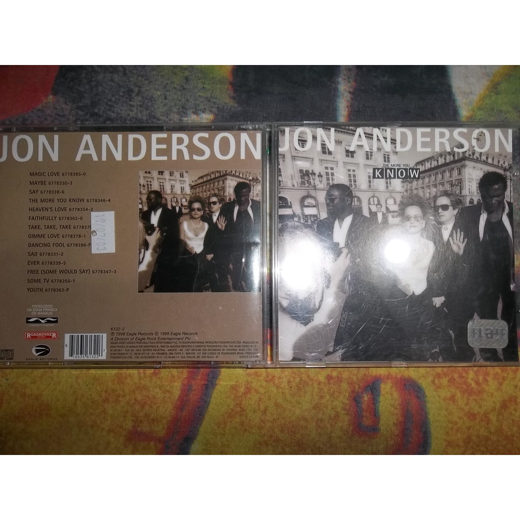 cd jon anderson know | Shopee Brasil