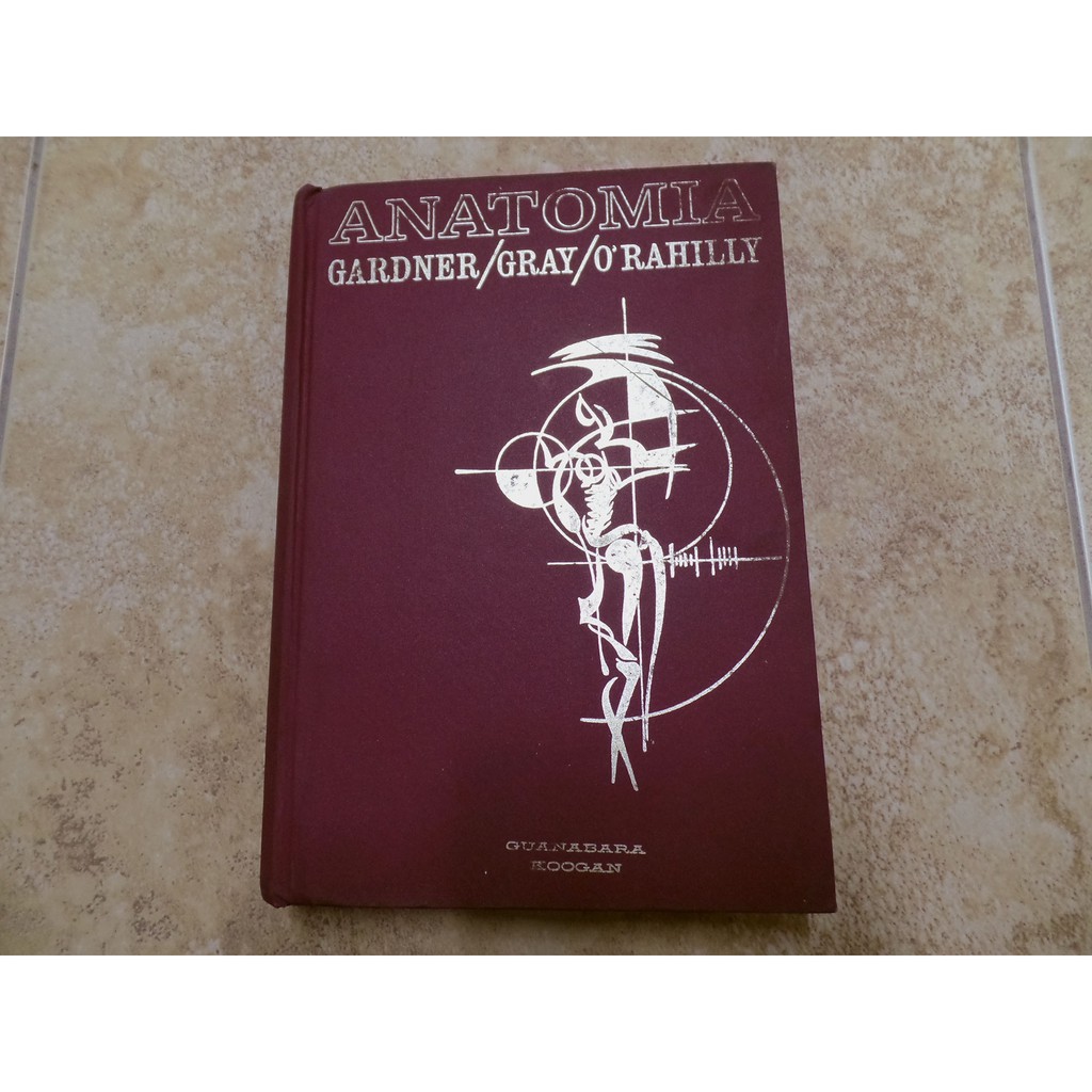 Livro Anatomia de Gardner, Gray e O' Rahilly | Shopee Brasil