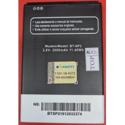 Bateria Positivo Twist 2 Pro S532 / Modelo BT-SP2 | Shopee Brasil