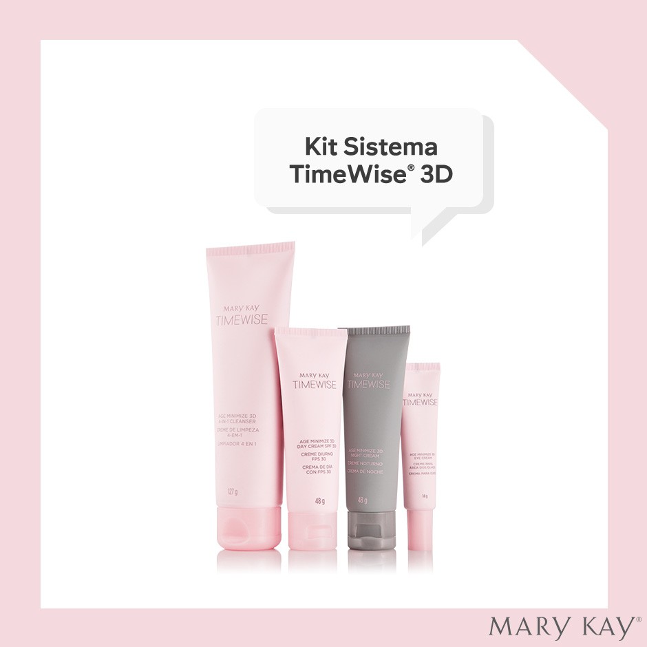 Kit Timewise 3D Pele Mista/oleosa | Shopee Brasil