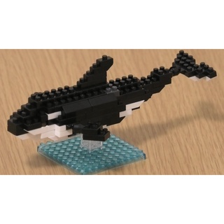 Mini Blocos De Montar Petit Block - Baleia Orca | Shopee Brasil