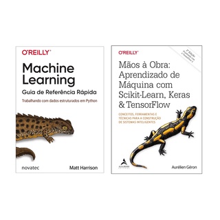 Kit Livros: Machine Learning + Mãos à obra | Shopee Brasil