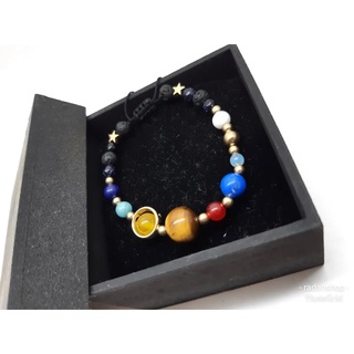 Pulseira feminina colorida galaxia representando todos os planetas ...