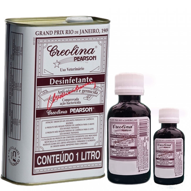 Creolina Pearson Original 50 - 100 - 1000ml | Shopee Brasil