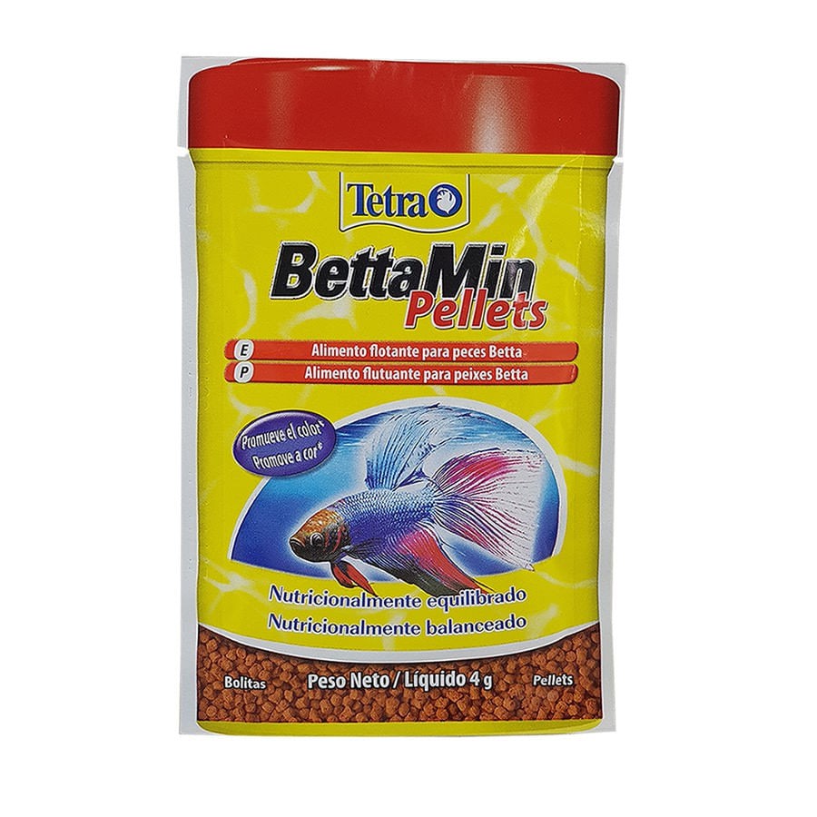 Ração Tetra Bettamin Sachet 4g A melhor ração para bettas do mercado ...