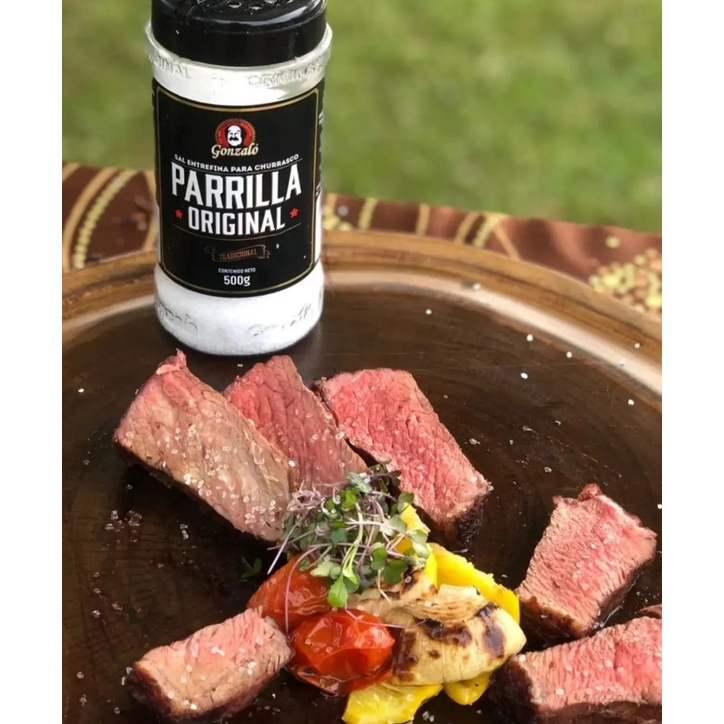 Sal Parrilla Original Gonzalo para churrasco, Cozinha, tempero 500g ...