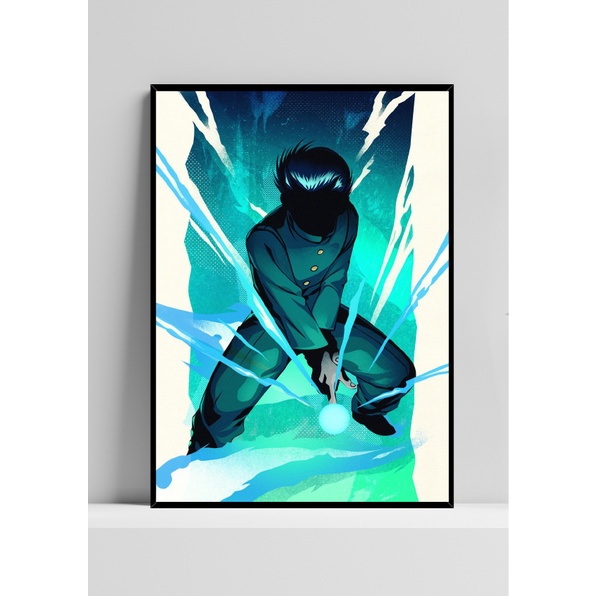 Quadro De Mdf Poster Sem Moldura Anime Mangá Yu Yu Hakusho Shopee