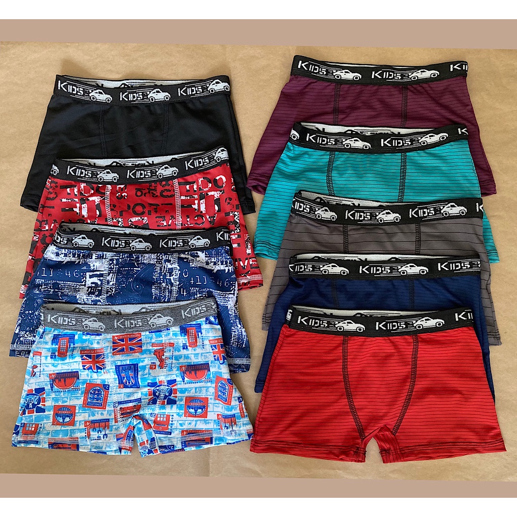 Cueca box infantil micro fibra | Shopee Brasil