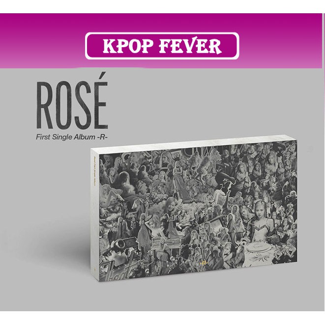 Álbum Individual Rose Blackpink - R (1St) | Shopee Brasil