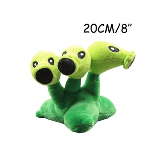 Plants VS Zombies 2 Plush Doll Toys 20cm Starfruit Split Pea Cute Plant ...