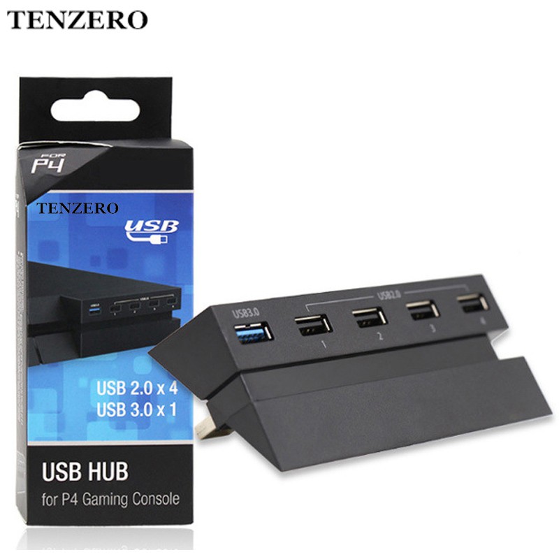 Console Playstation4 Hub Usb Com Adaptador Usb 3 0 De Alta Velocidade 2