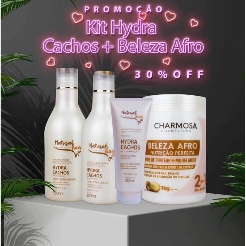 kit Cachos Modelador Profissional Cachos Definidos Cachos perfeitos ...