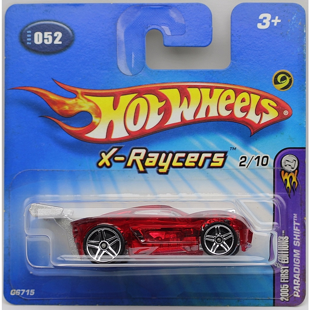 Hot Wheels Paradigm Shift Transparente X-Raycers First Editions 2005 ...