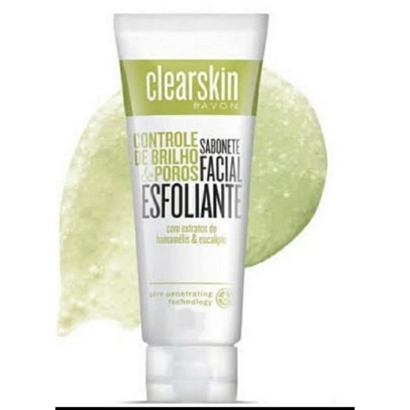 Sabonete Facial Esfoliante Clearskin Avon 60g | Shopee Brasil