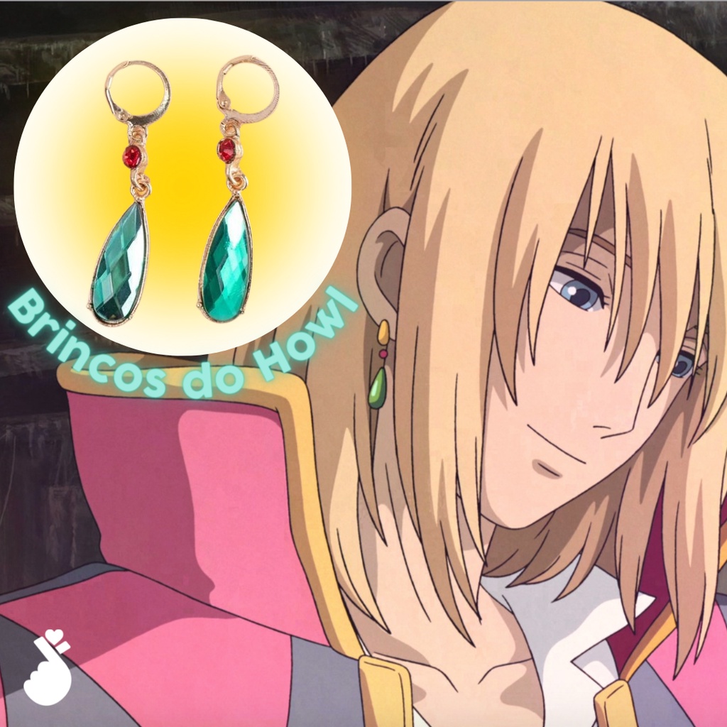 Brincos - Howl (Studio Ghibli O castelo animado) | Shopee Brasil